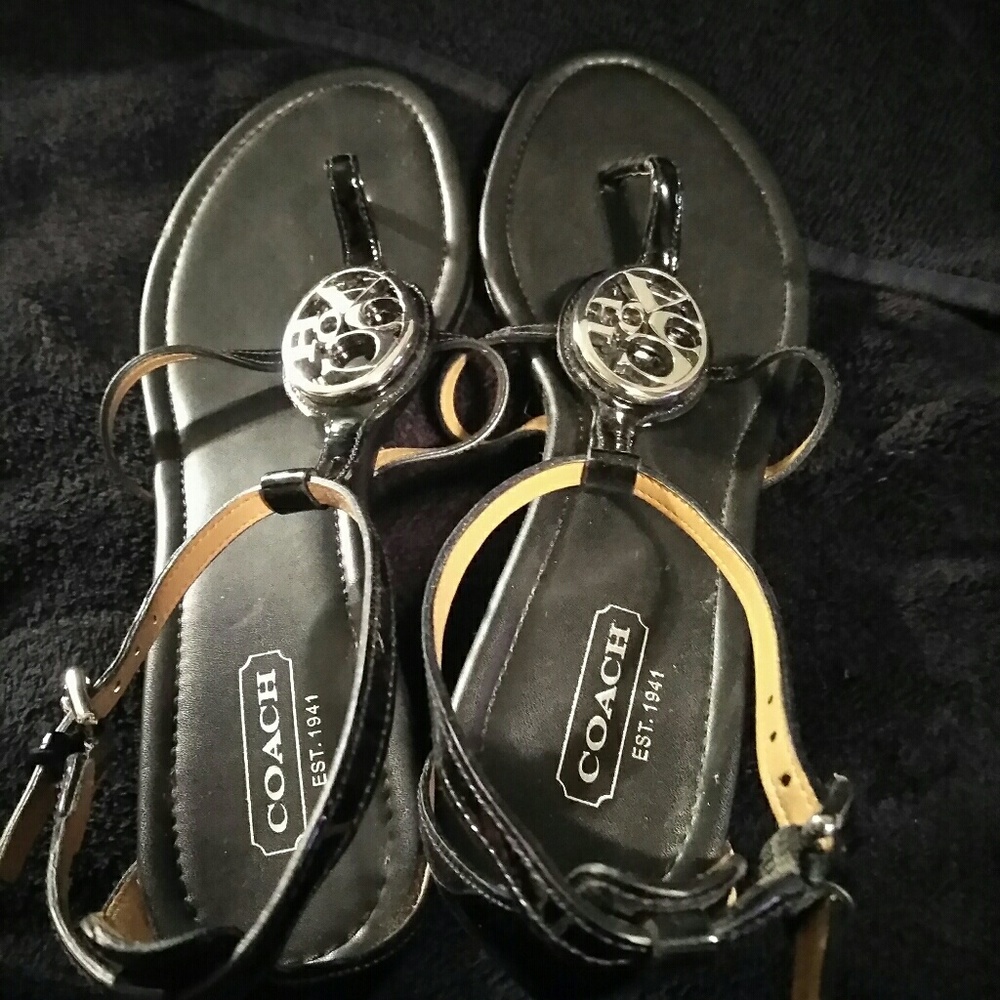 Coach Sandals - No Shoe Box - Gem